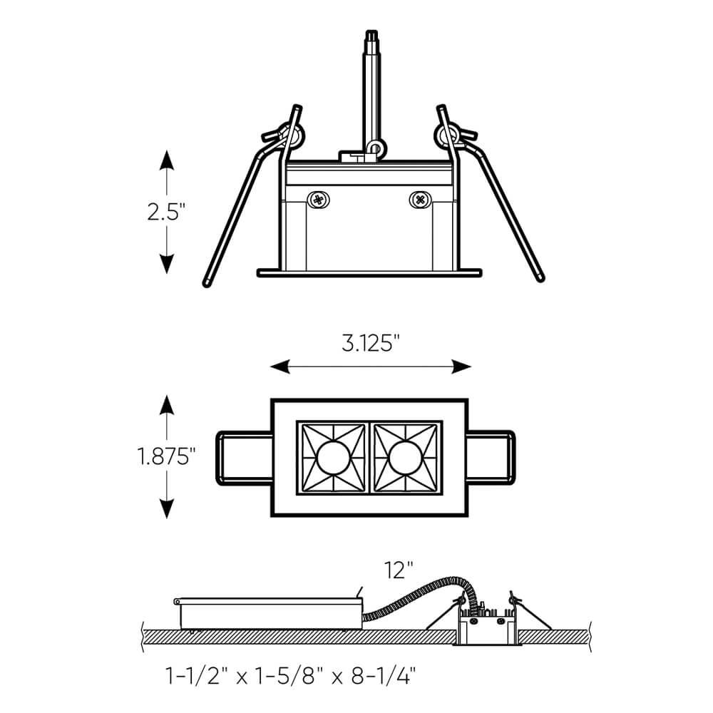 MSL2-CC - Double-spot recessed downlight - Dals Lighting