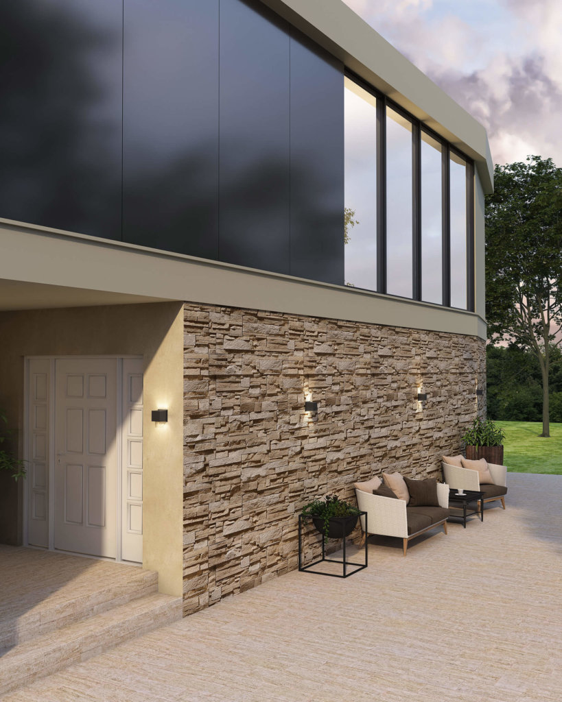 4" square wall sconce - Dals Lighting